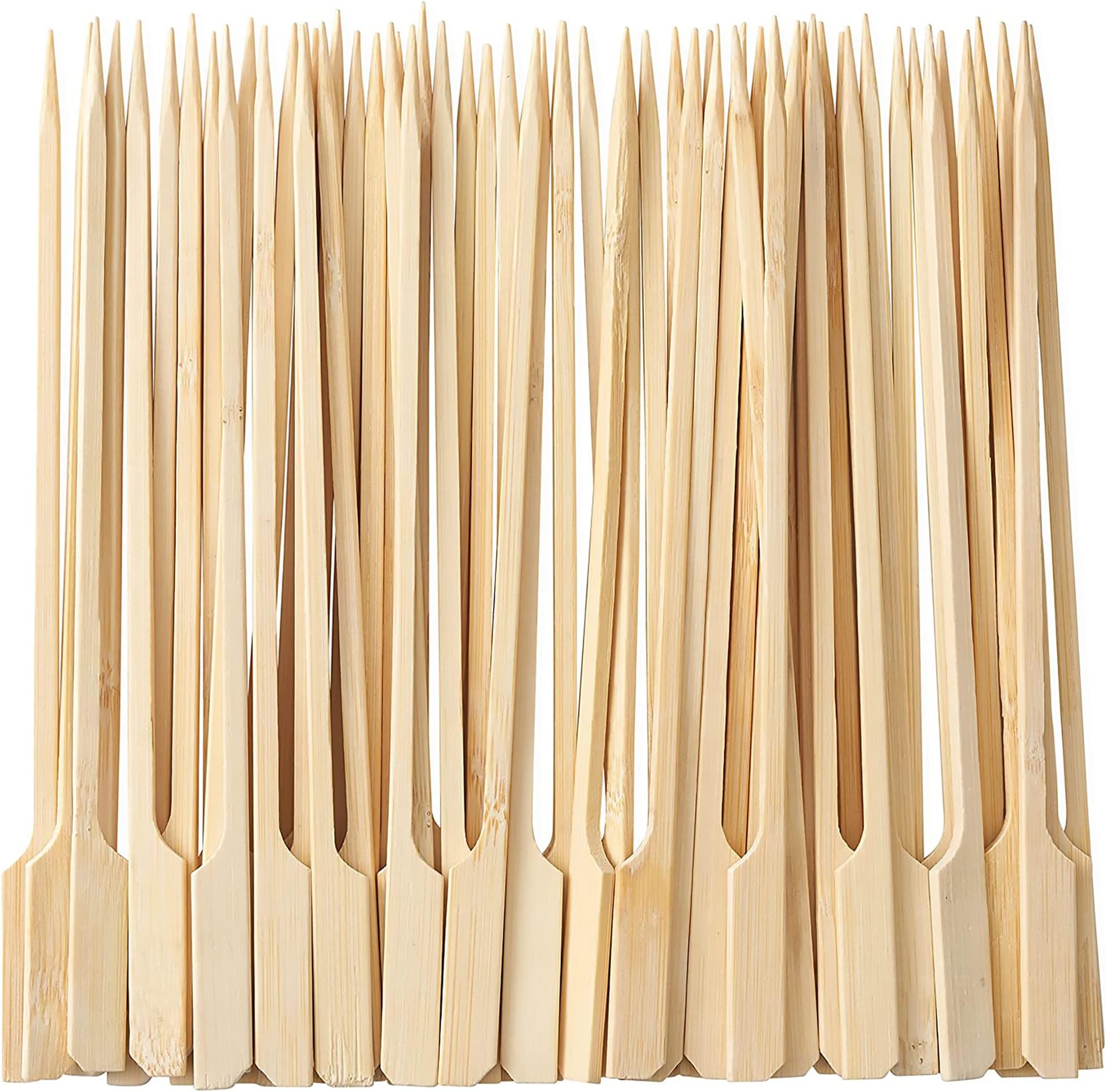 Bio Degradable Paddle BBQ Skewers | Eco-Friendly Bamboo Skewers for ...