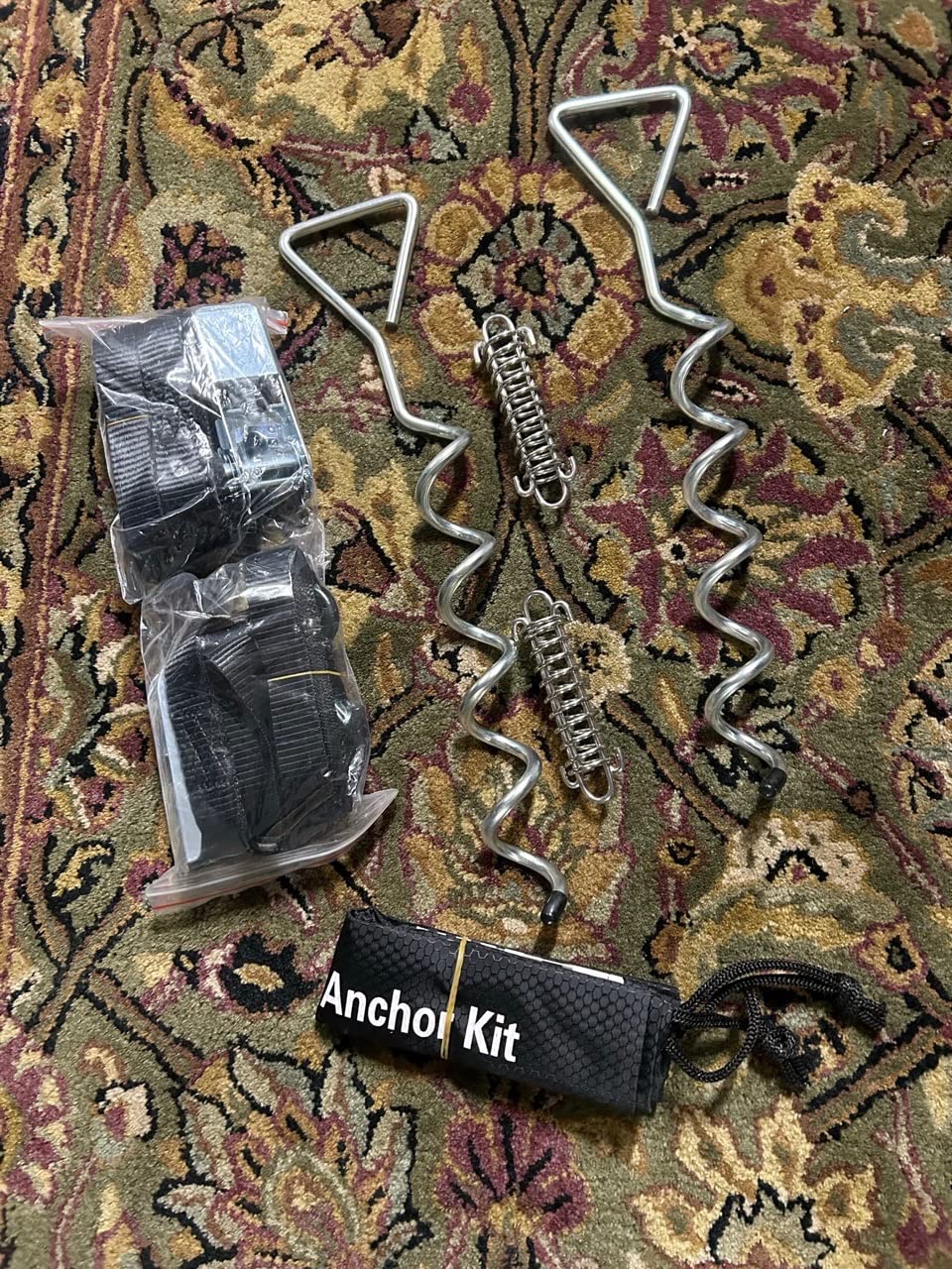 $8/mo - Finance Heavy Duty RV Awning Tie Down Kit, Campers Awning ...
