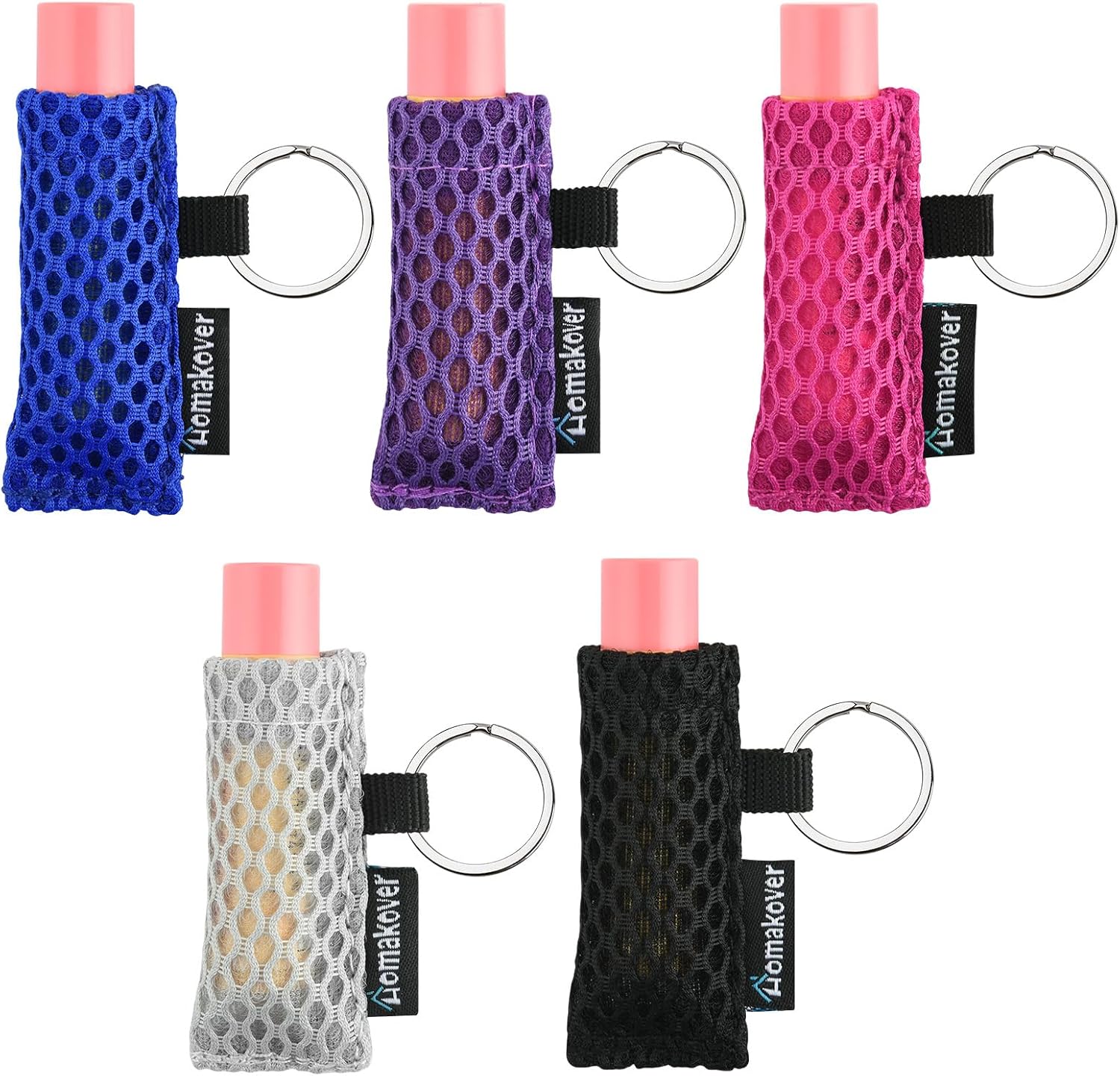 Amazon.com: 5 Pieces Compact Sleeve Lipstick Pouch, Lipstick Holder ...