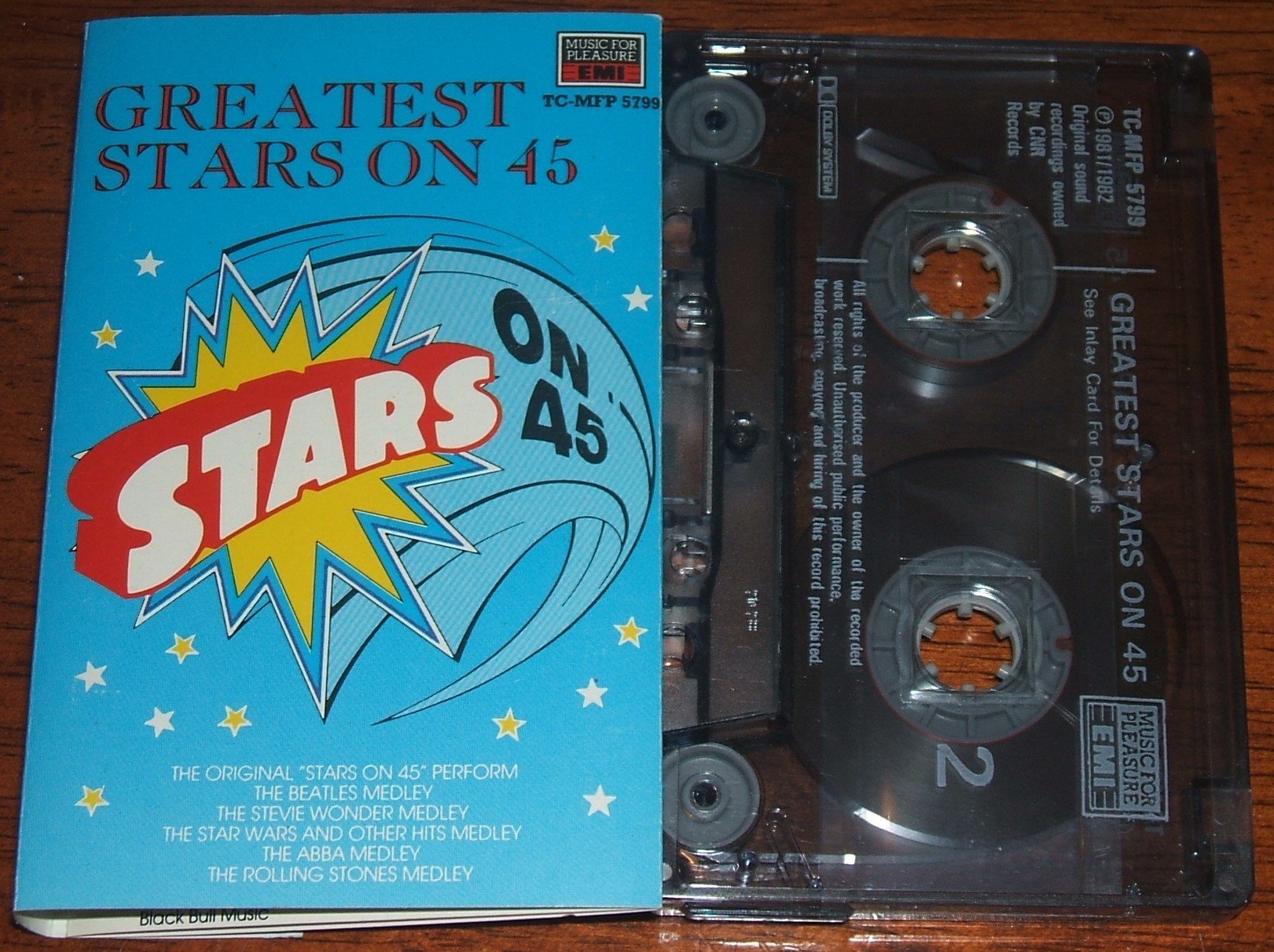 Buy STARS ON 45. GREATEST STARS ON 45. RARE 1982 AUDIO CASSETTE TAPE ...
