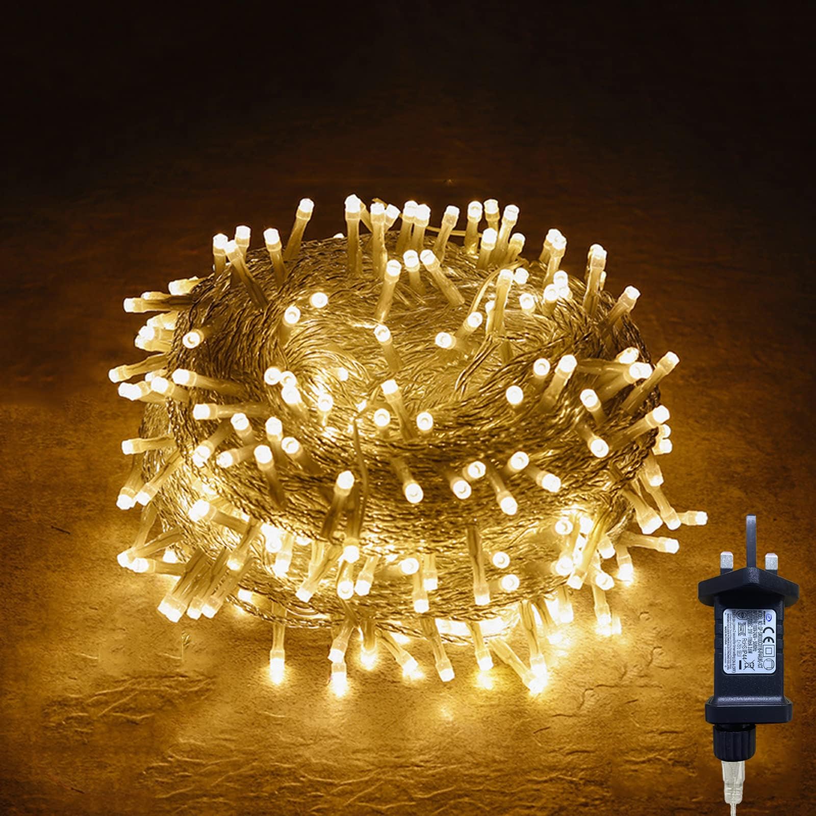 Gresonic100/200/300/400LED Fairy Lights,8 Modes Timer String Lights for ...