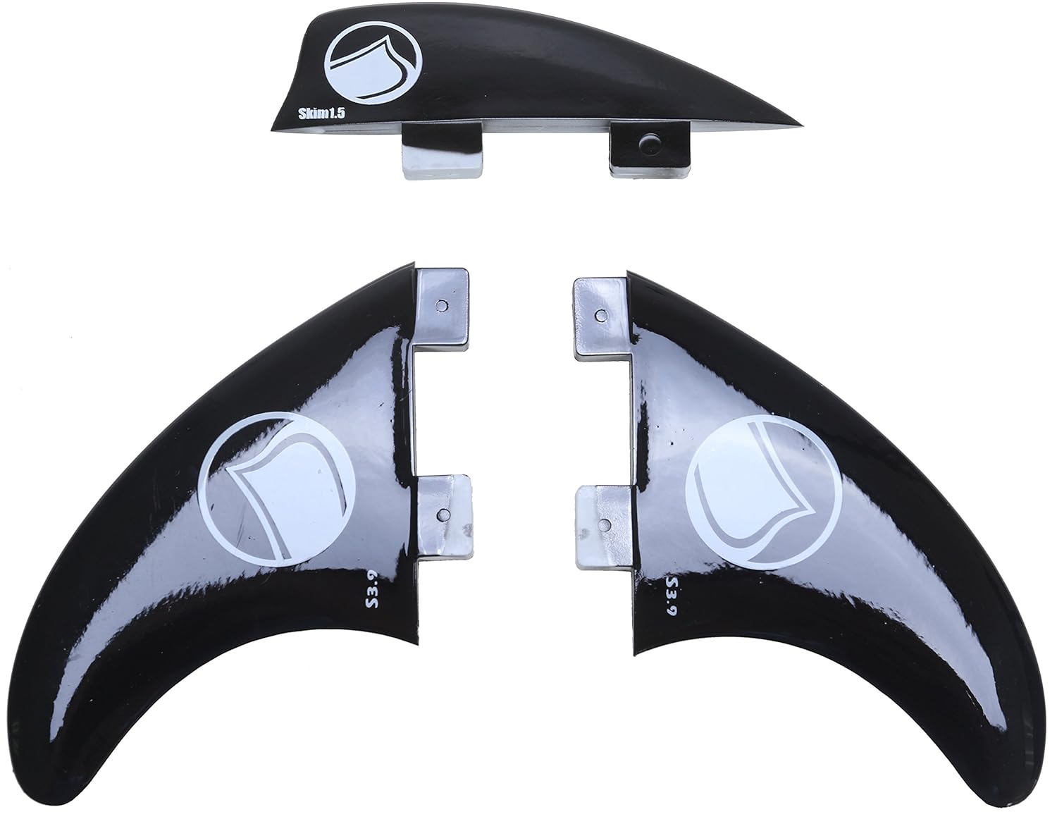 Liquid Force Surf Skim Wakesurf Fin Kit Sz S : Amazon.in: Sports ...