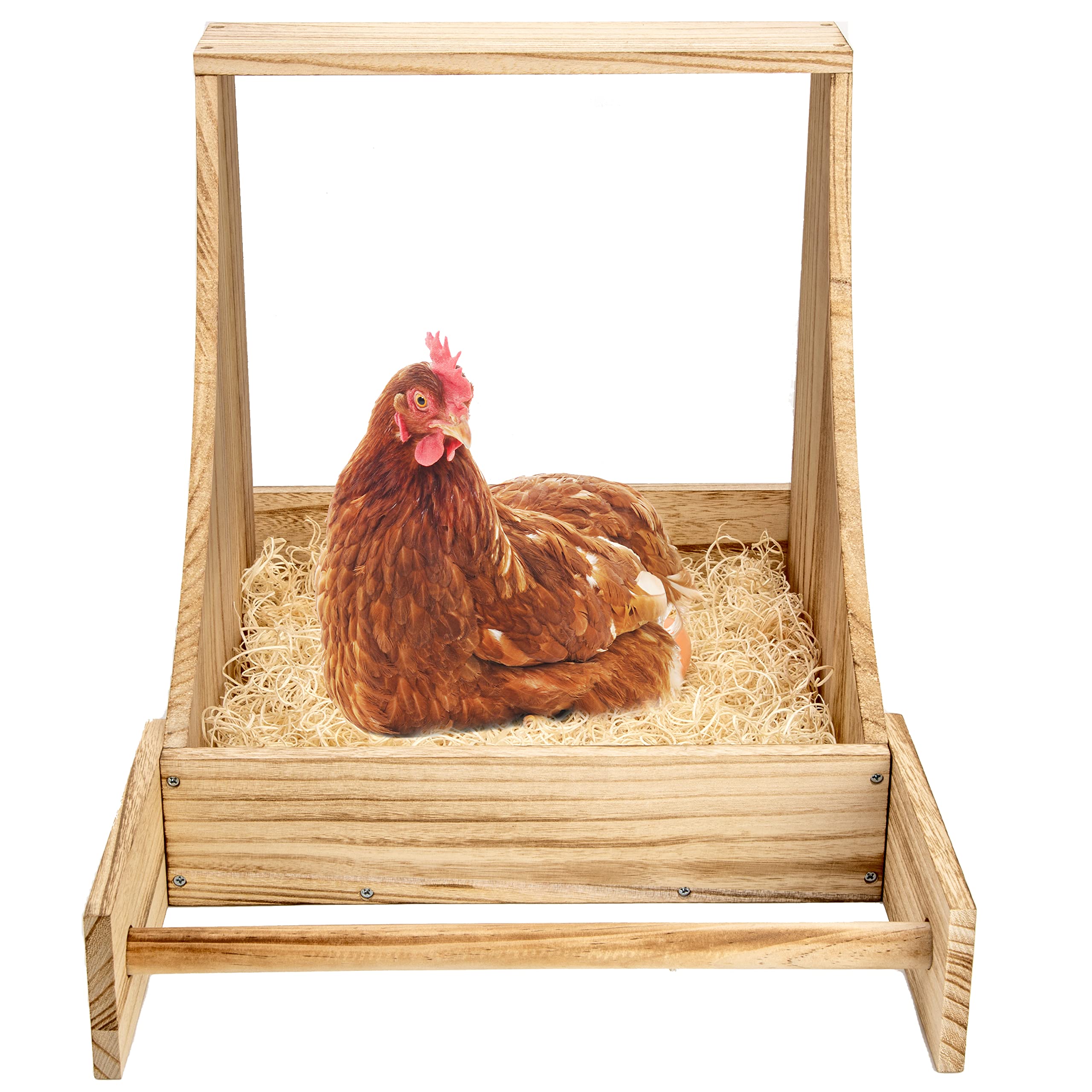 Buy Woiworco Large Chicken Nesting Boxes, Wood Chicken Coop Nesting ...