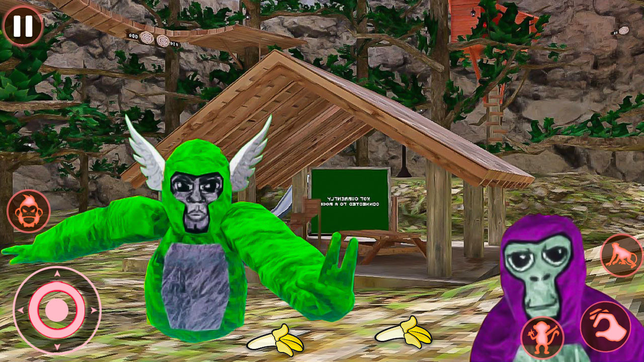 Gorilla Monkey Tag Mobile Survival Games 3D: Monkey Tag Simulator 2024 ...