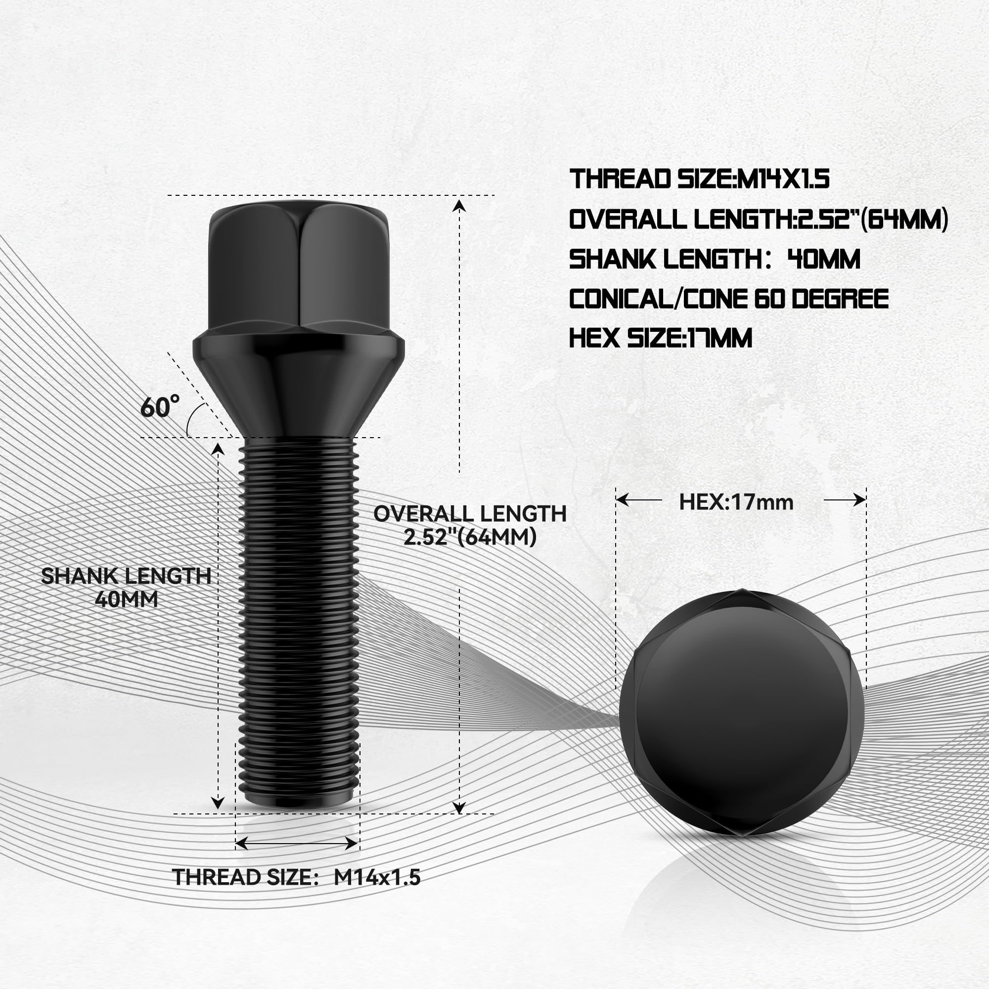 Mercedes Benz Wheel Lock Key 10 Spline Wheel Lock Key Venum Wheel ...