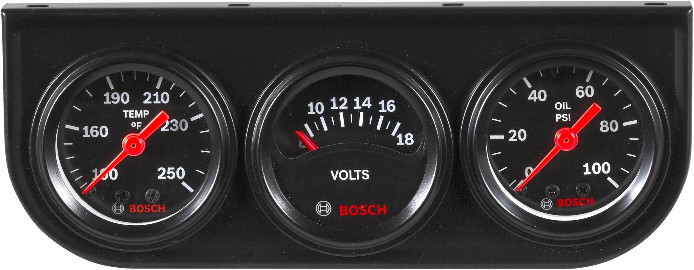 Amazon.com: 2'' Triple Gauge Set Includes Oil Press & Water Temp Gauges ...