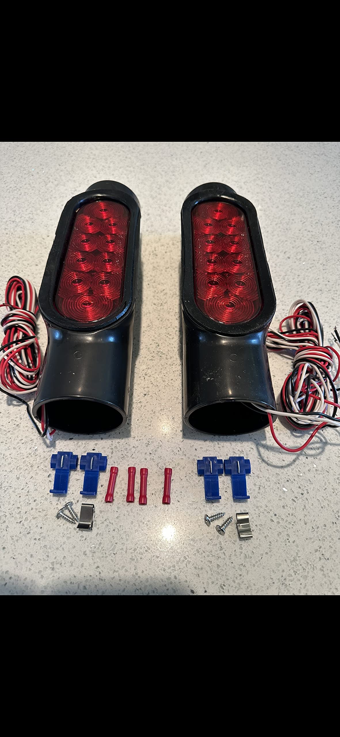 Amazon.com: Boat Trailer PVC Pipe Light LED w/ 10 ft of Wire for ...