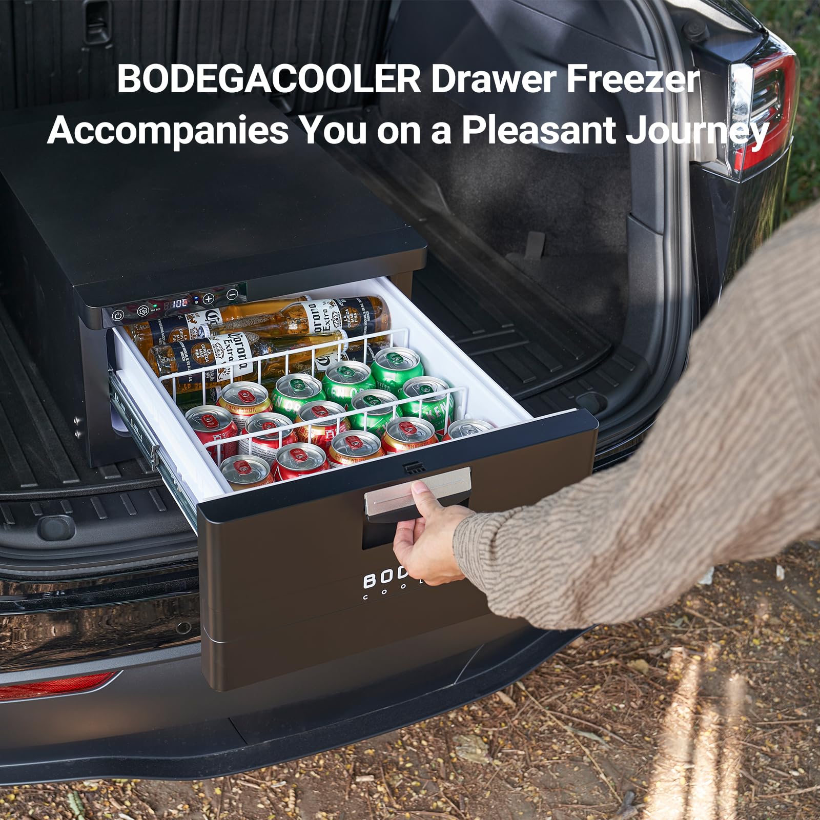 BODEGACOOLER 12 Volt Drawer Refrigerator, 31.1L(32.8QT) RV Fridge and ...
