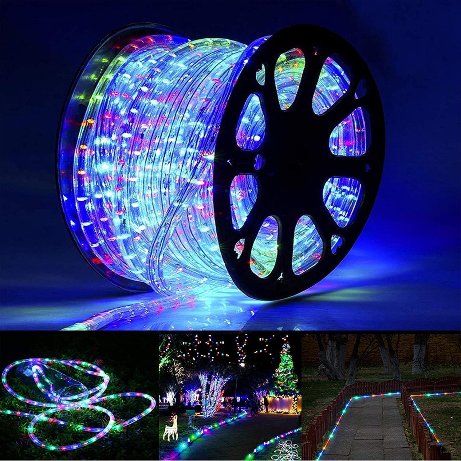 Amazon.com: NEONLG 14400lm LED Neon Flex with Clips, 16.4ft Neon Rope ...