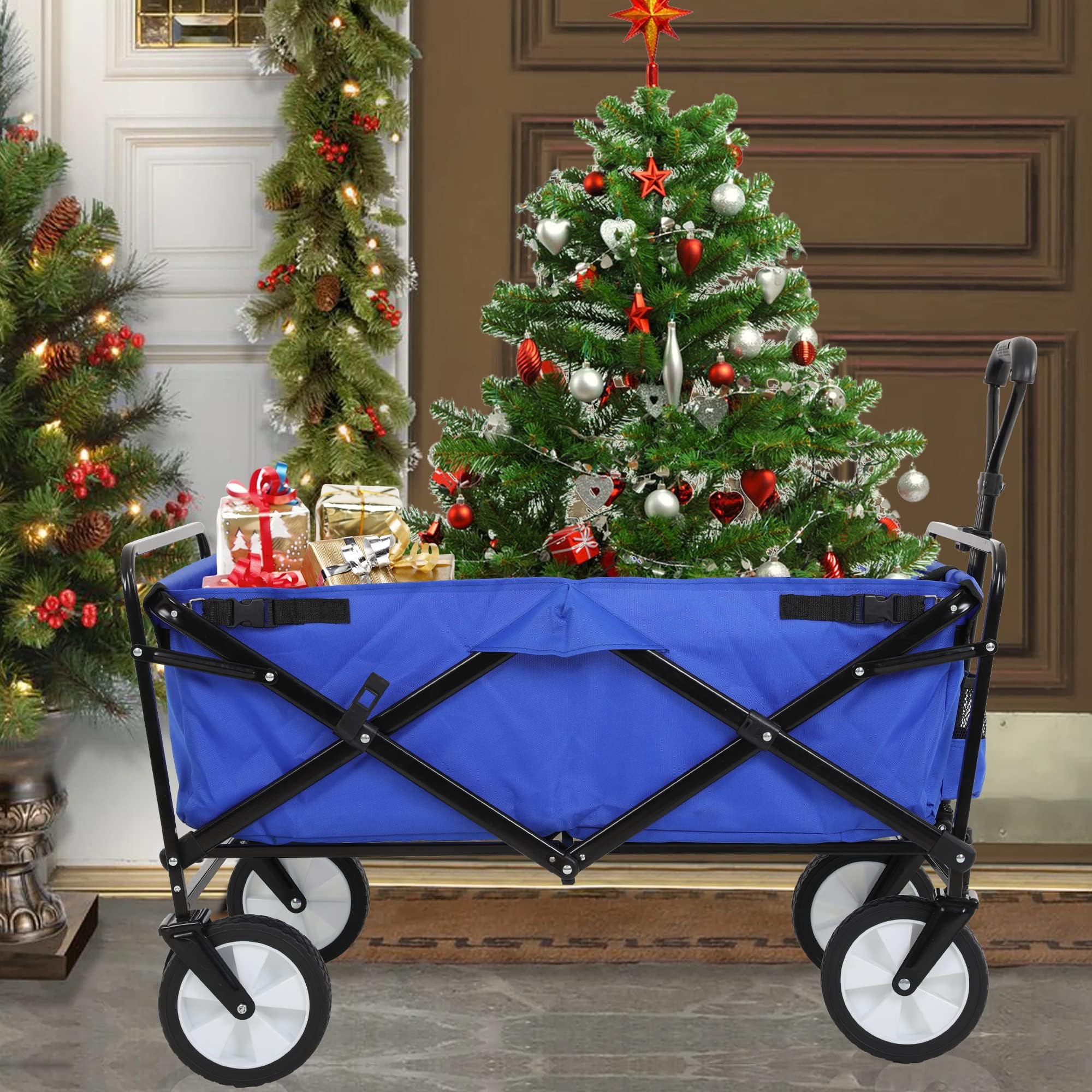 Amazon.com: Ozark Trail Multi-Purpose Big Bucket Cart, Durable Black ...