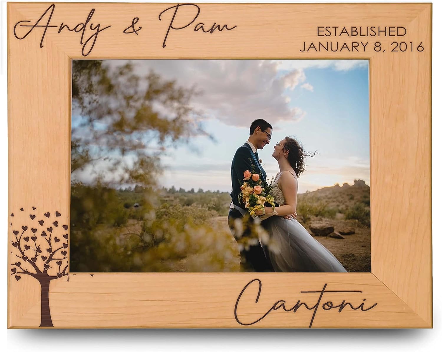 Amazon.com - MYETCHEY Valentine's Day Picture Frames, Love Picture ...