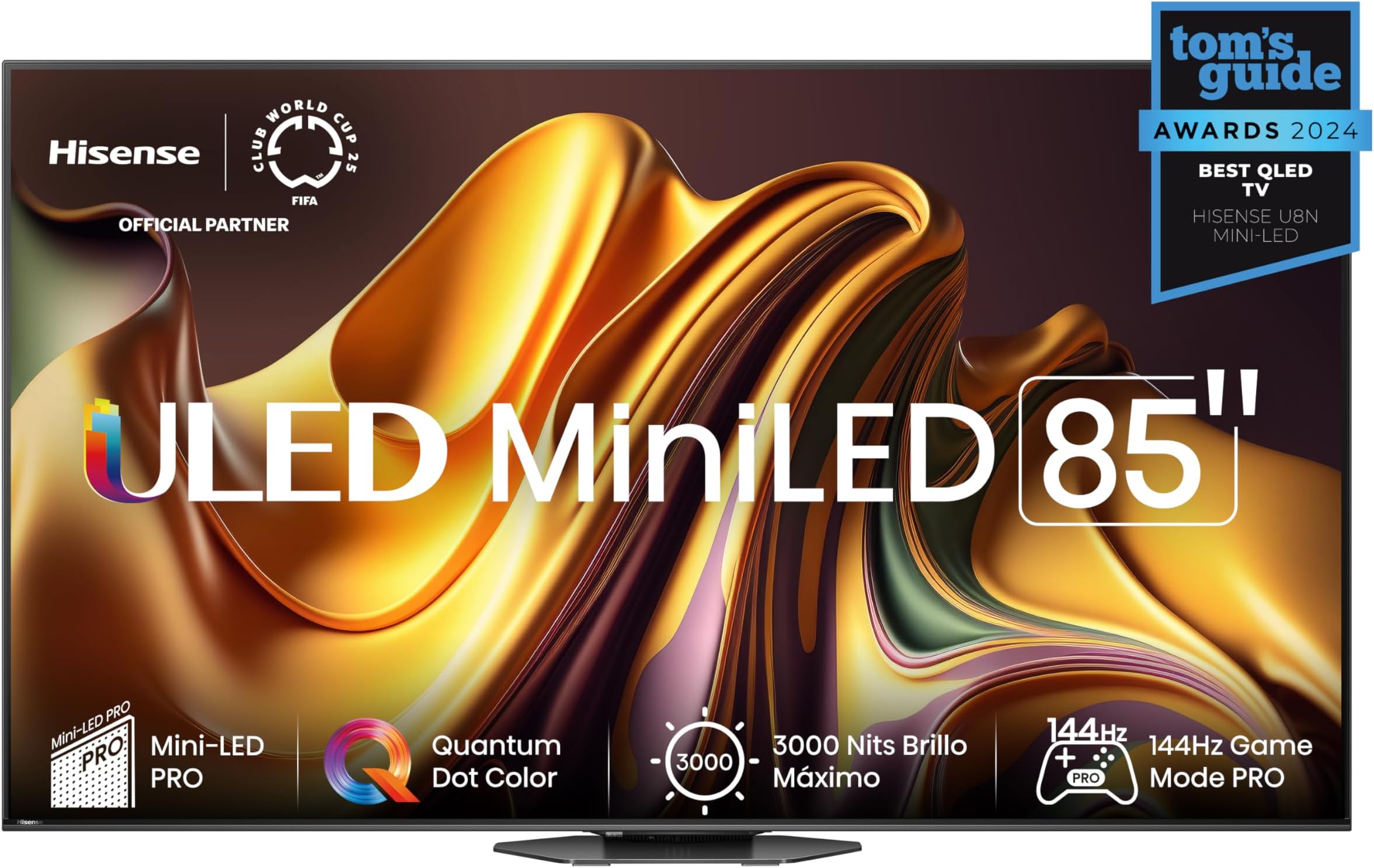 Hisense Pantalla MiniLED de 85" 85U7N Google TV Works with Alexa 2024 ...