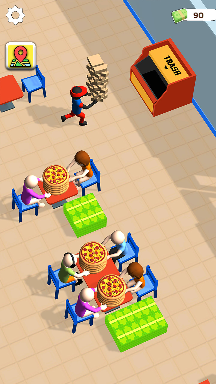 Idle Pizza Restaurant - Pizza Ready Business Empire Tycoon Game - App ...