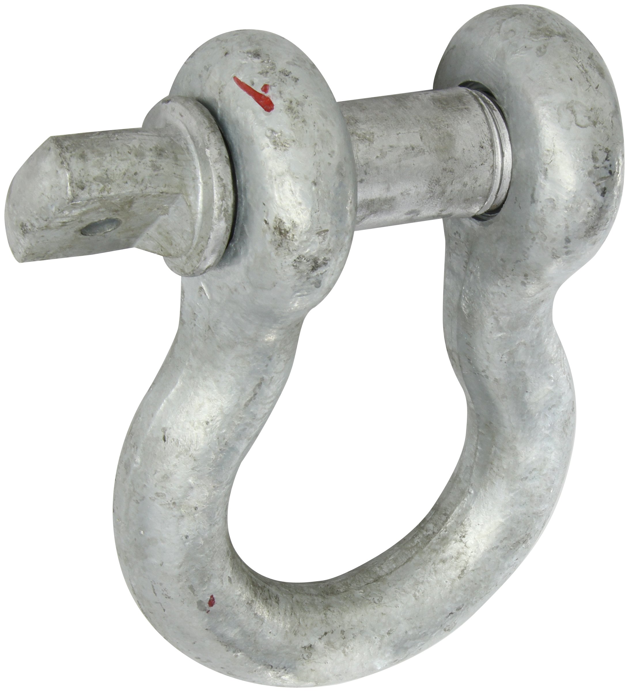 Snapklik.com : Indusco SH112IM01 Hot Dipped Drop Forged Galvanized Steel Screw Pin Anchor Shackle