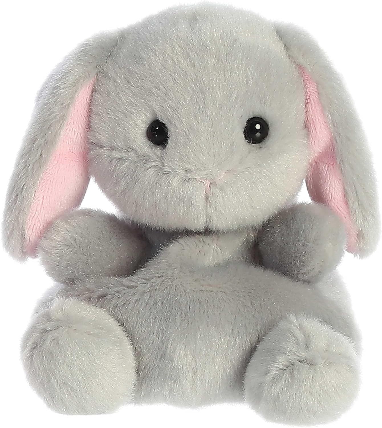 Amazon.com: Aurora® Adorable Palm Pals™ Pebbles Bunny™ Stuffed Animal ...