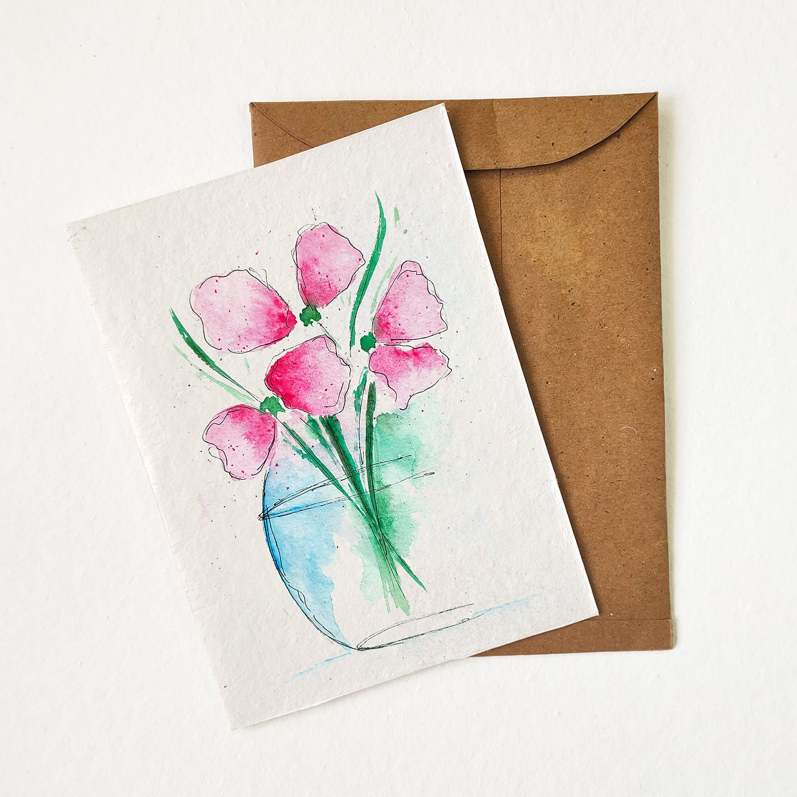 Easy Homemade Goodbye Cards Sweet Farewell Sailboats Pink Buckaroo