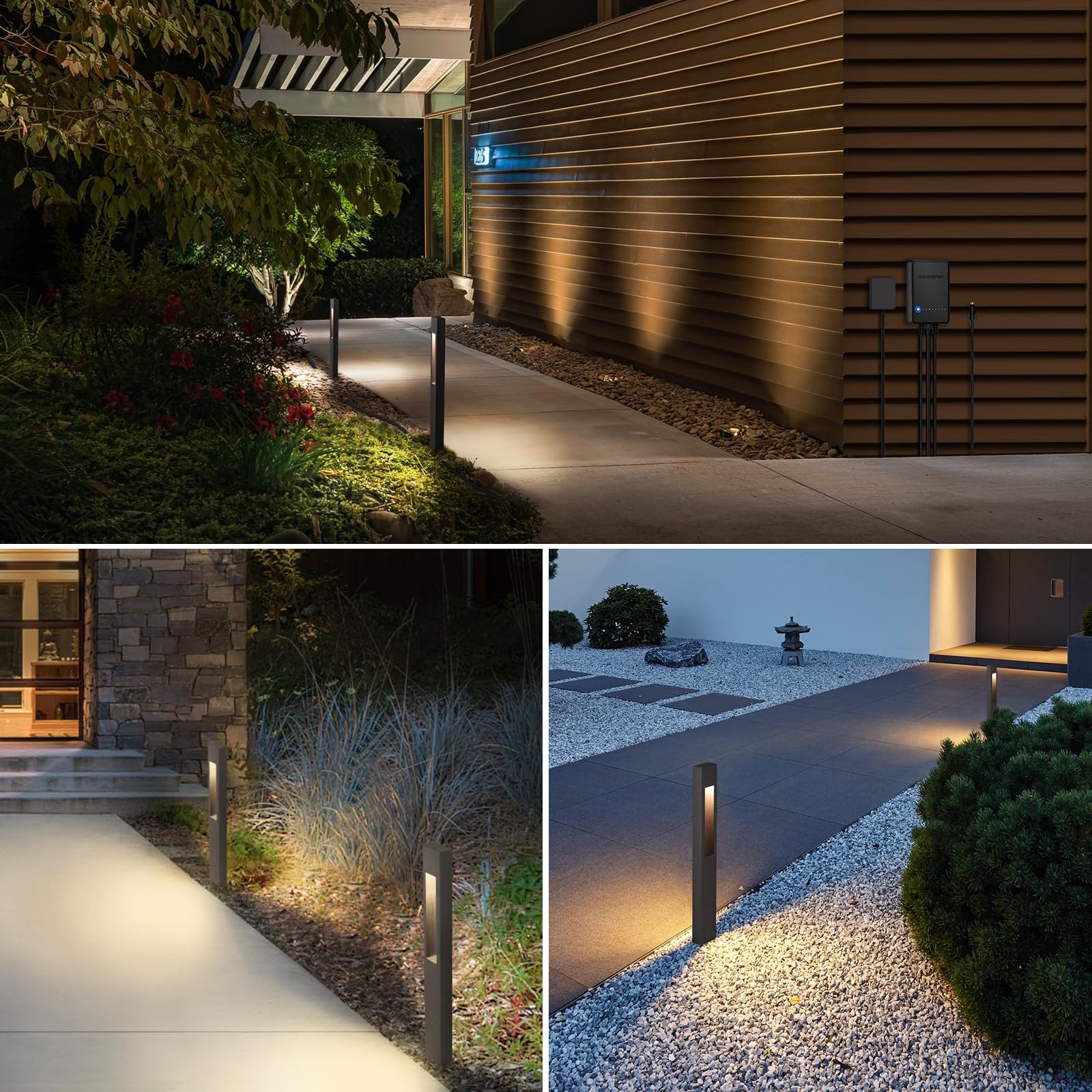 Amazon Low Voltage Led Landscape Lighting Junview 8Pack Landscape