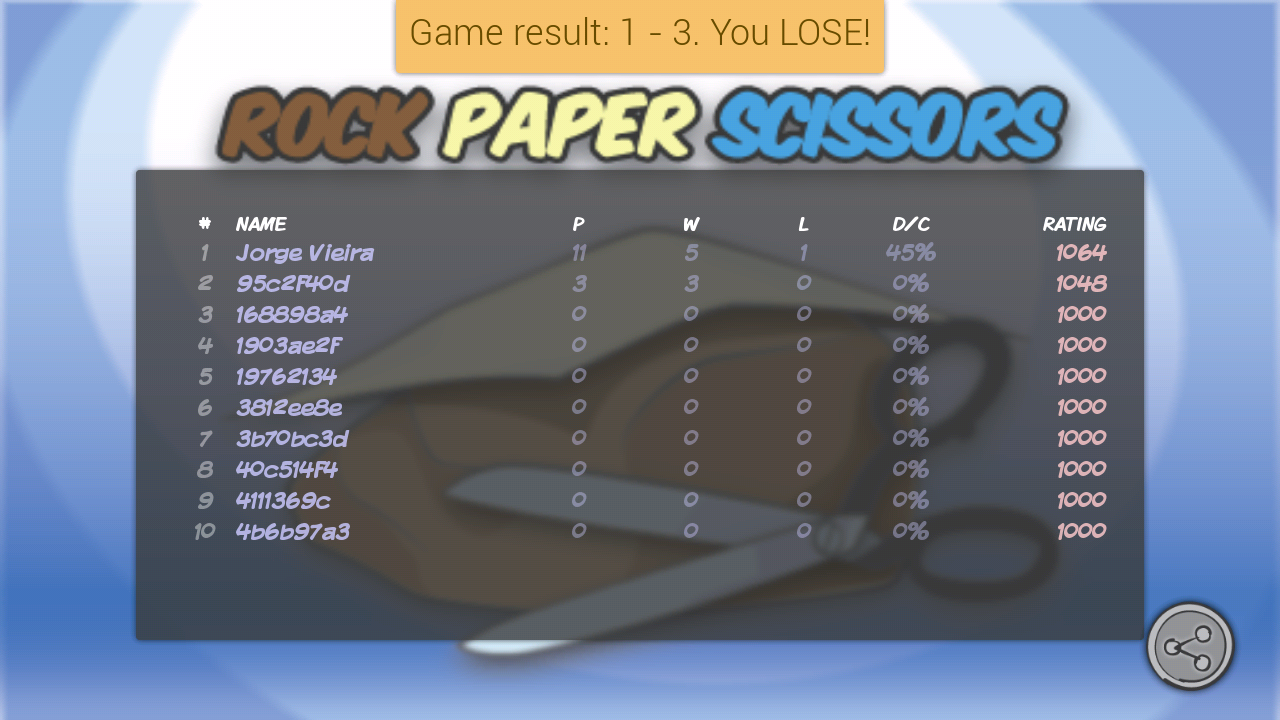 Rock Paper Scissors Online - App on Amazon Appstore