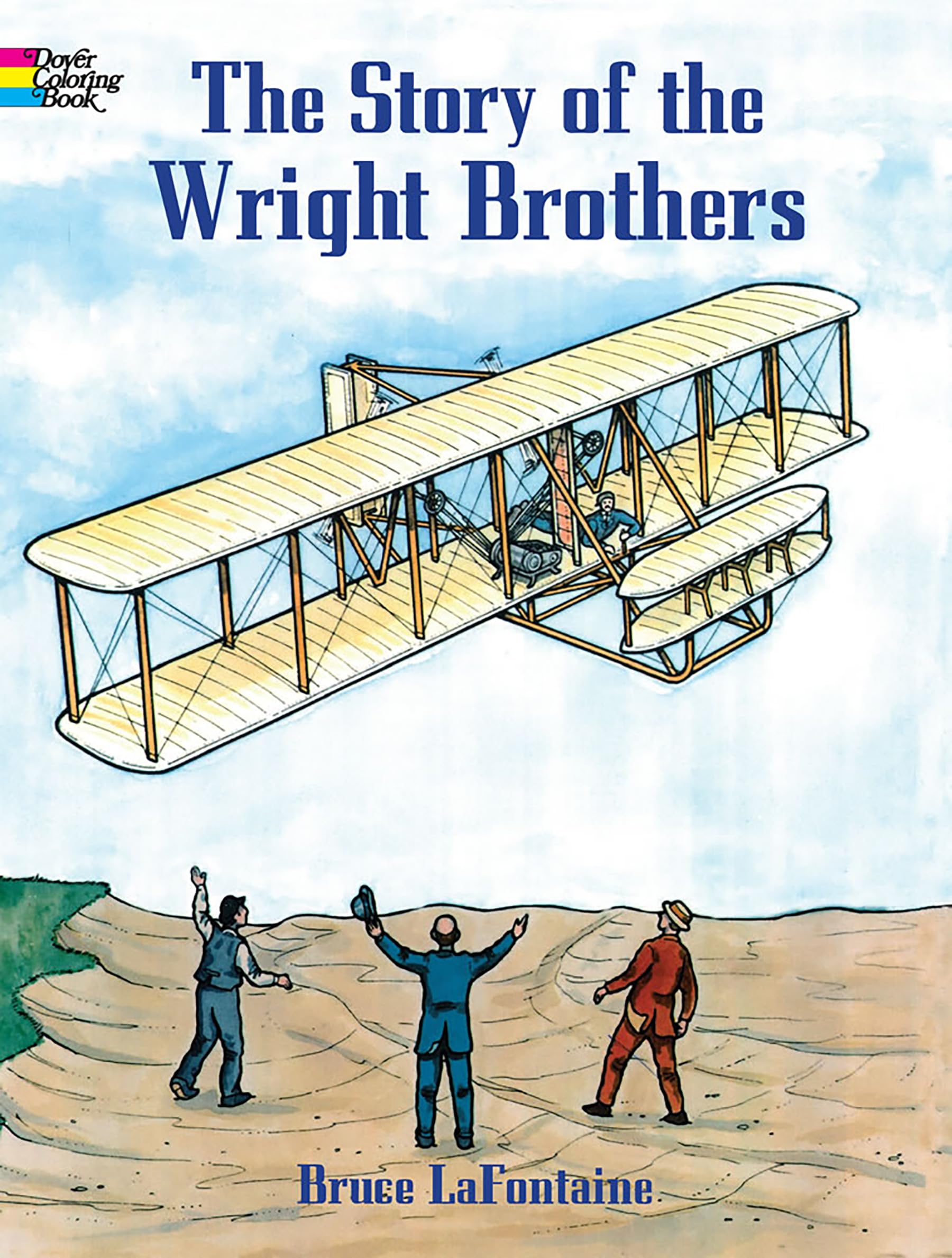 The Story of the Wright Brothers Coloring Book (Dover Planes Trains ...