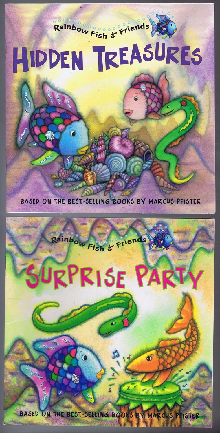 Rainbow Fish Books Box Set of 5 ; Kindergarten 1st Grade Readers ...