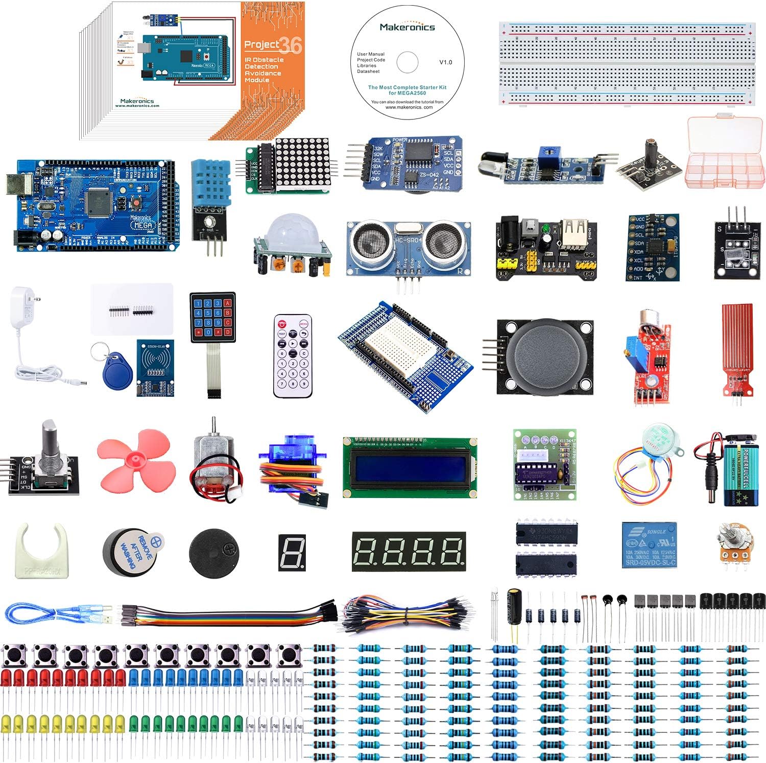 Amazon.com: Makeronics Complete Starter Kit with Tutorial Compatible ...