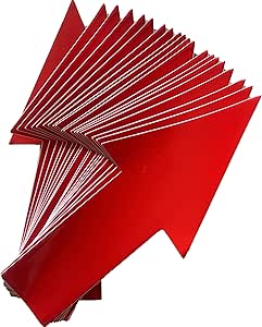 Amazon.com: 8 x 4 in (10 X 20 CM) Arrow Floor Sticker, PVC Removable ...