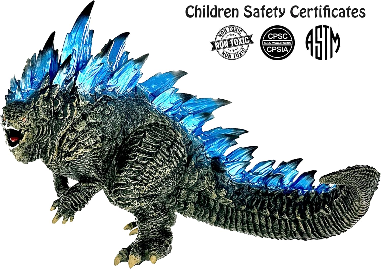 TwCare Godzilla vs. Kong Mega Toy Action Figure: King of The Monsters ...