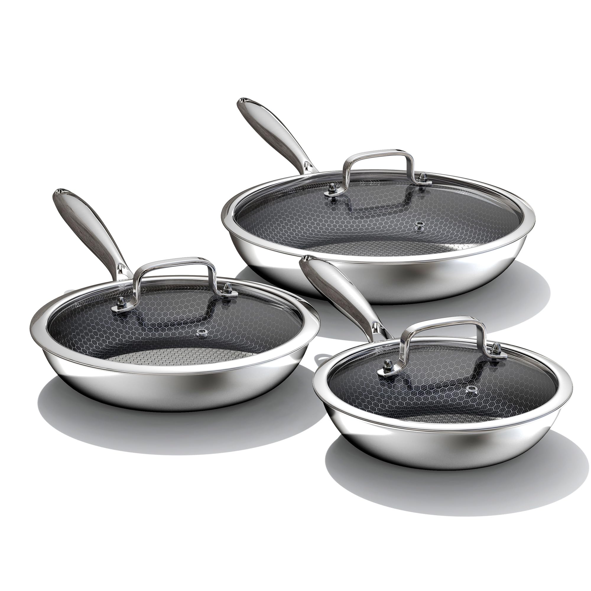 Amazon.com: Bielmeier Advanced Nonstick Ceramic Cookware Set - Hybrid ...