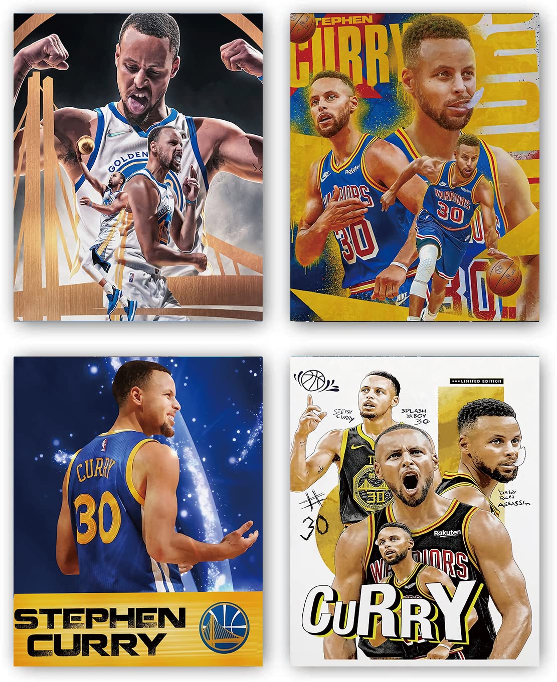 TANXM Stephen Curry Poster,Stephen Curry Art Print Poster, Great Gift ...