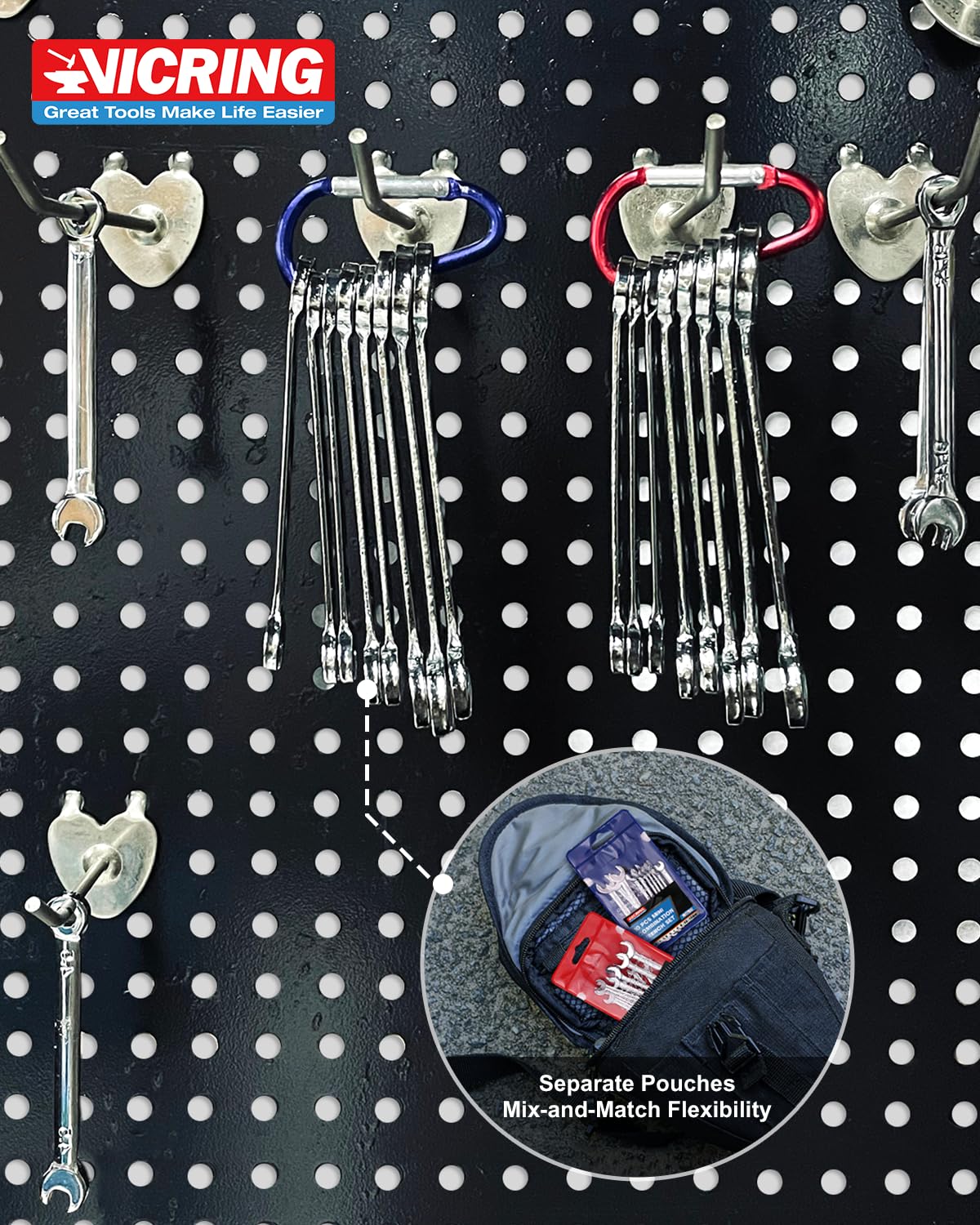 Snapklik.com : VICRING Small Wrench Set 20 Pcs Mini Metric And SAE ...