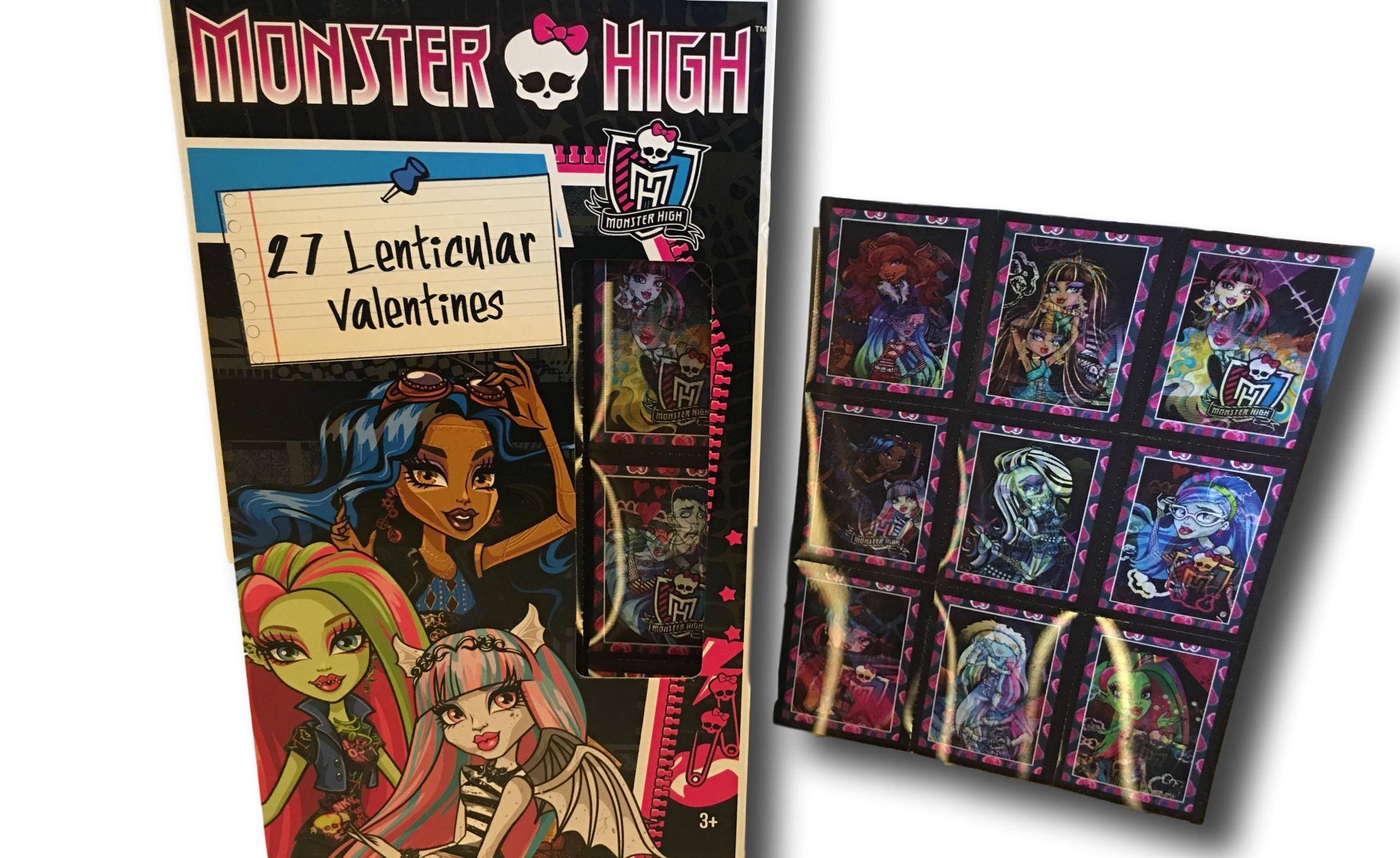 Monster High Valentine Cards Monster High Valentines Day Cards And