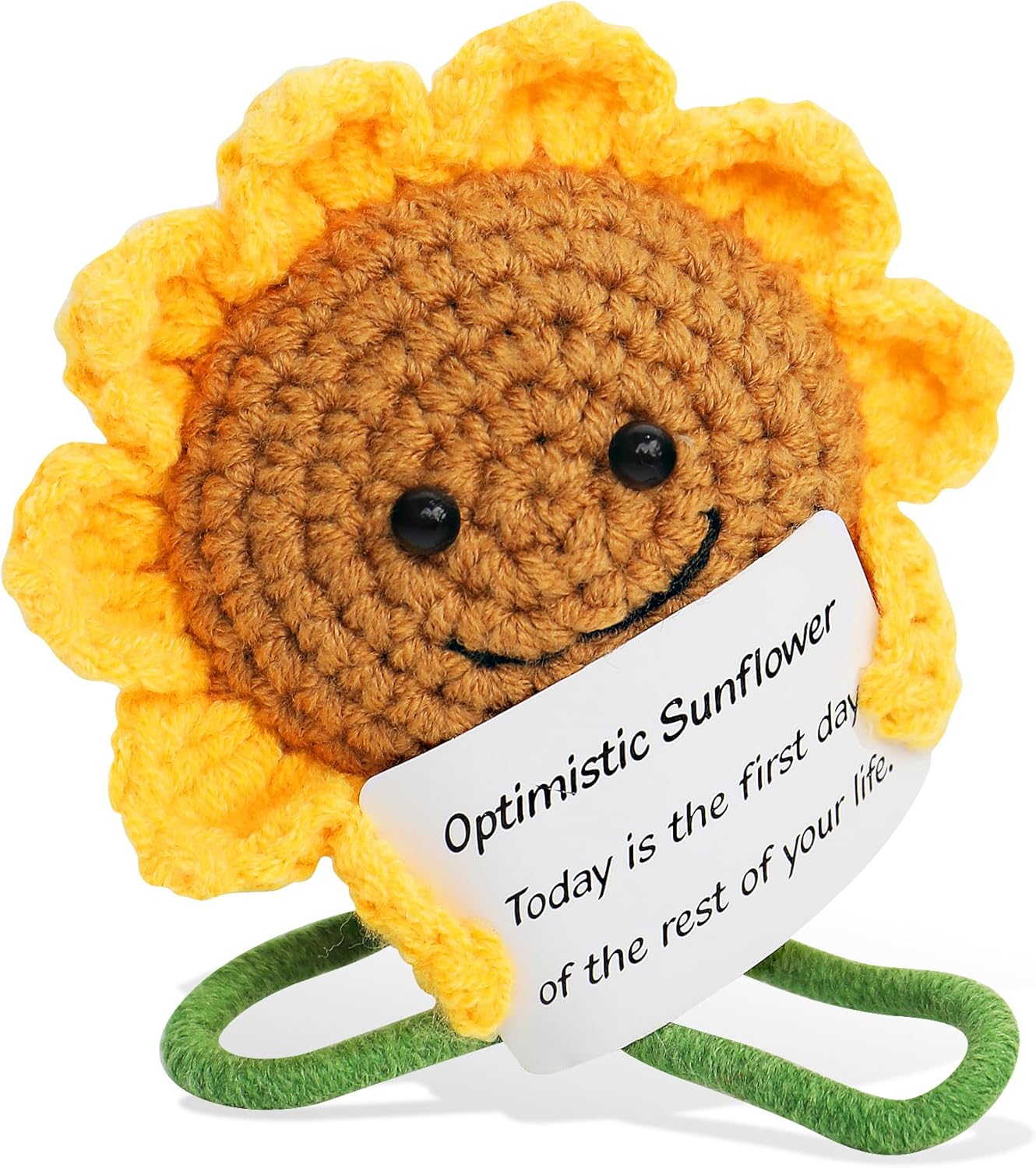 Amazon.com: Positive Flower Toy Gifts Funny Crochet Positive Flower ...