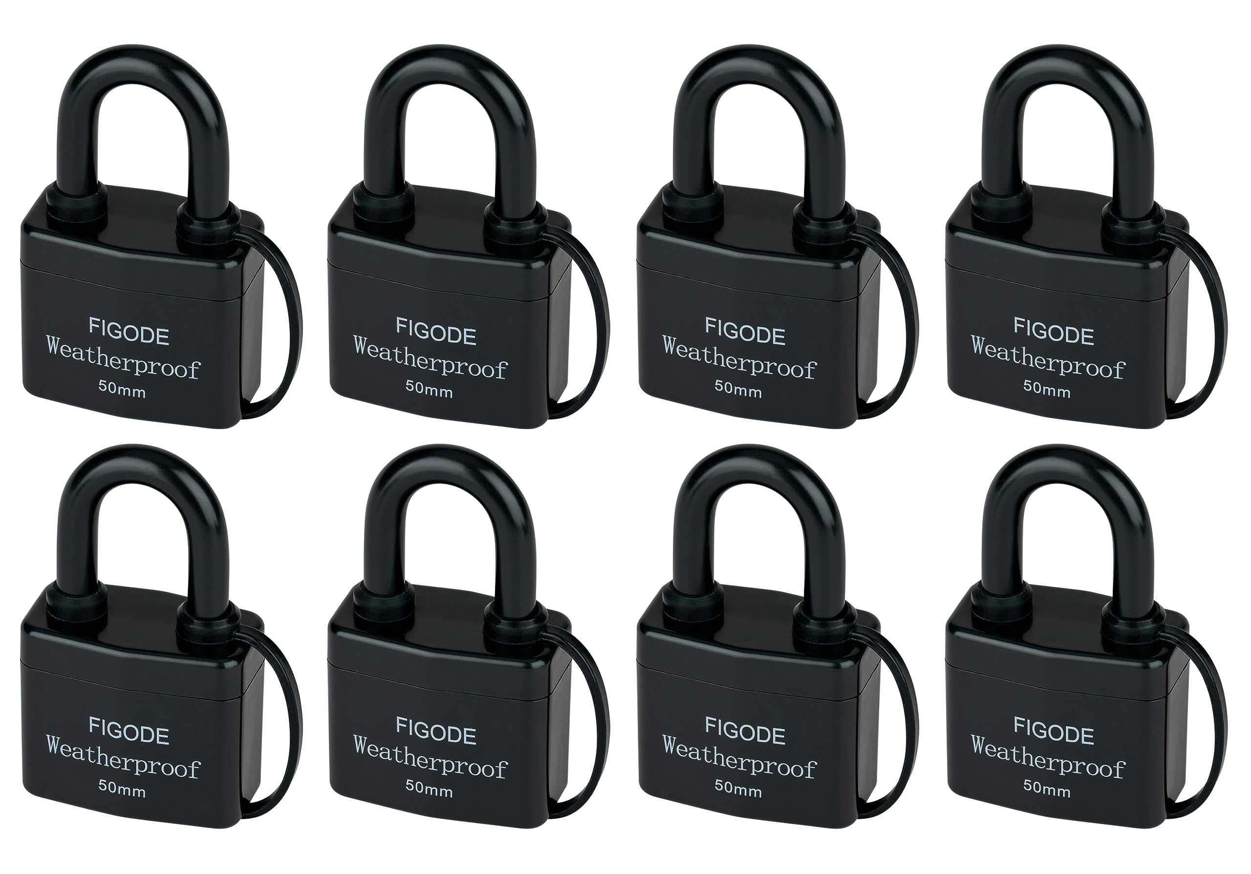 Snapklik.com : FIGODE Outdoor Waterproof Padlocks, Covered Heavy Duty ...