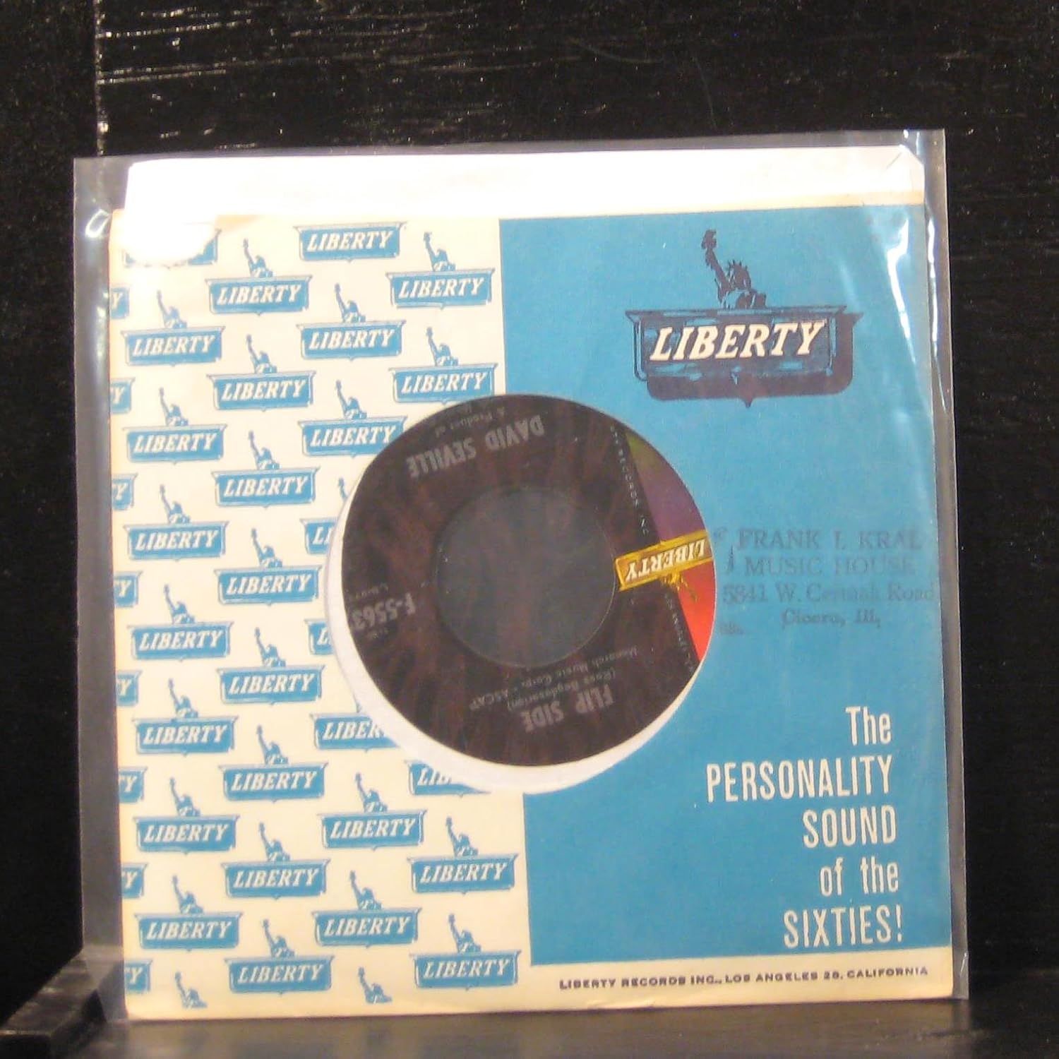 Amazon.com: The Chipmunks - Eefin' Alvin / Flip Side - 7" Vinyl 45 ...