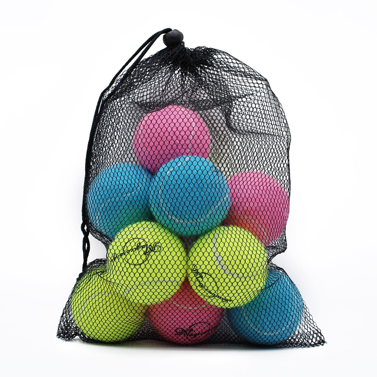 Magicorange Tennis Balls, 12 Pack Training Tennis Practice Balls, Pet ...