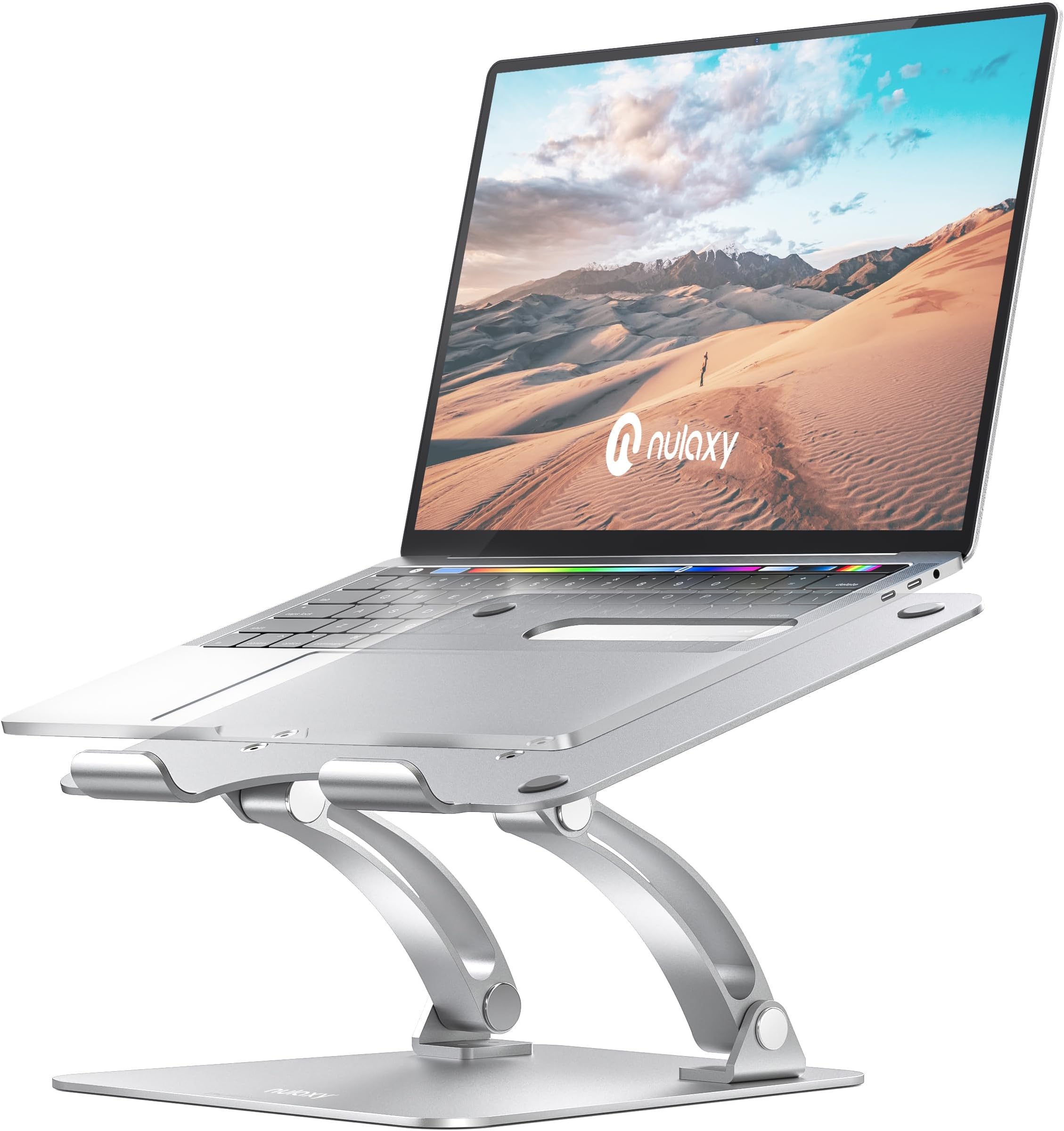 Amazon.com: Lamicall Adjustable Laptop Stand, Portable Laptop Riser ...