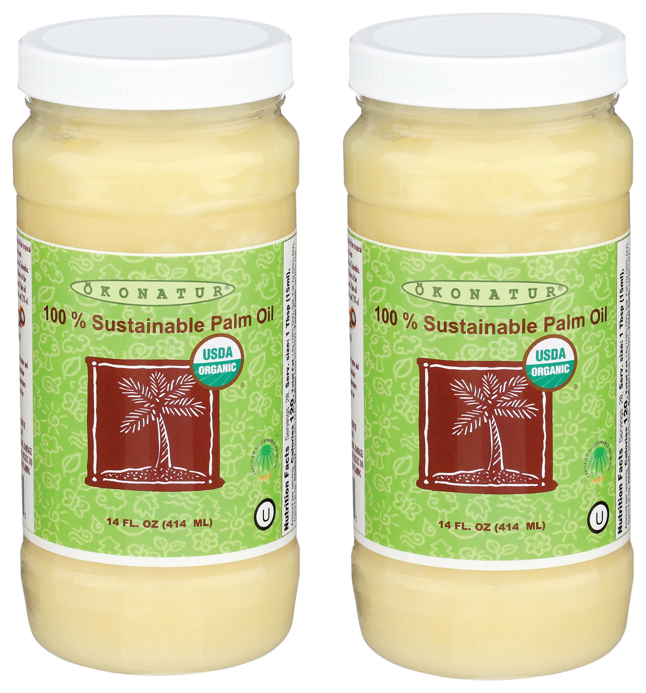 Amazon.com : 100% Sustainable Palm Oil | RSPO Certified | USDA Organic ...