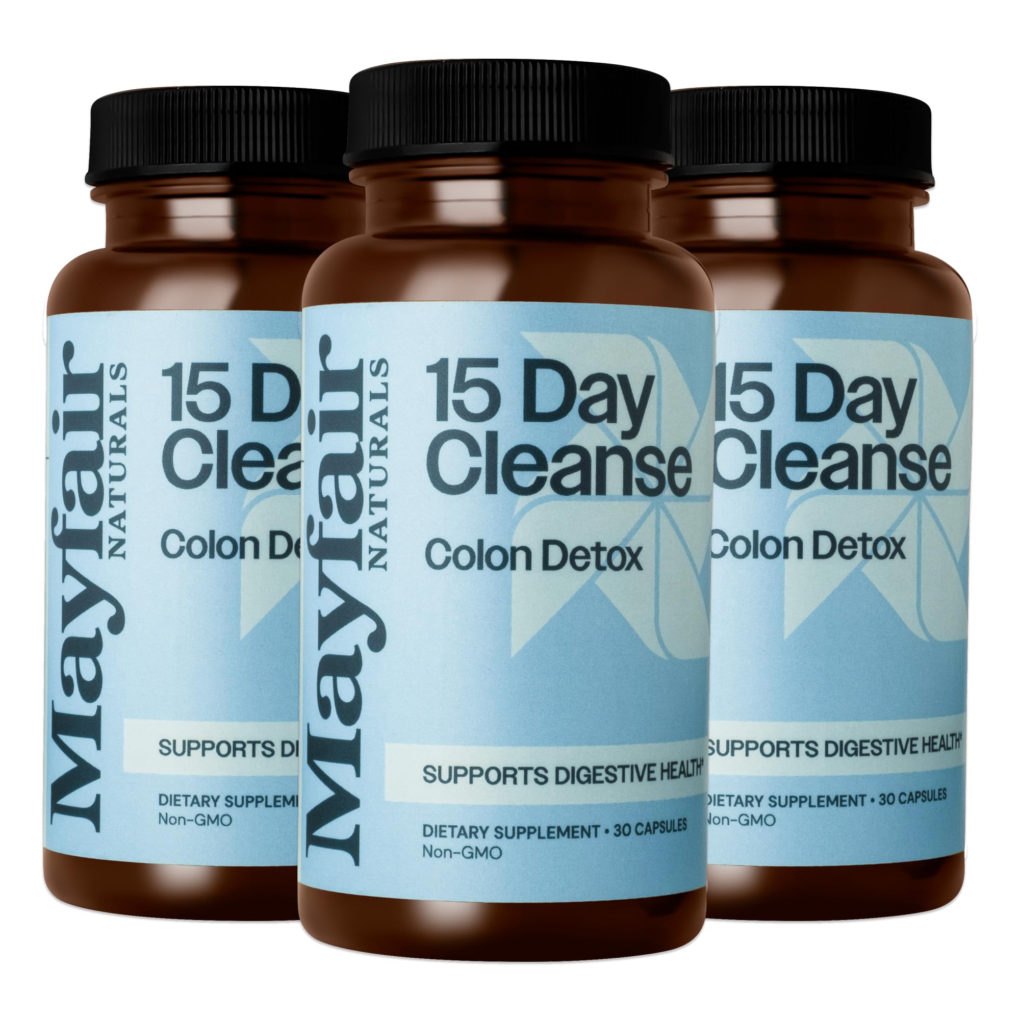 Amazon.com: 15 Day Cleanse Colon Detox (3 Pack), Dietary Supplement, 30 ...