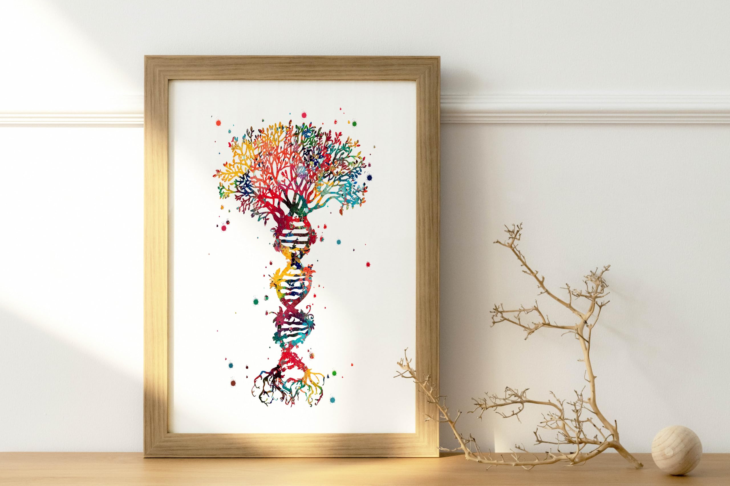 Dna Helix Wall Art