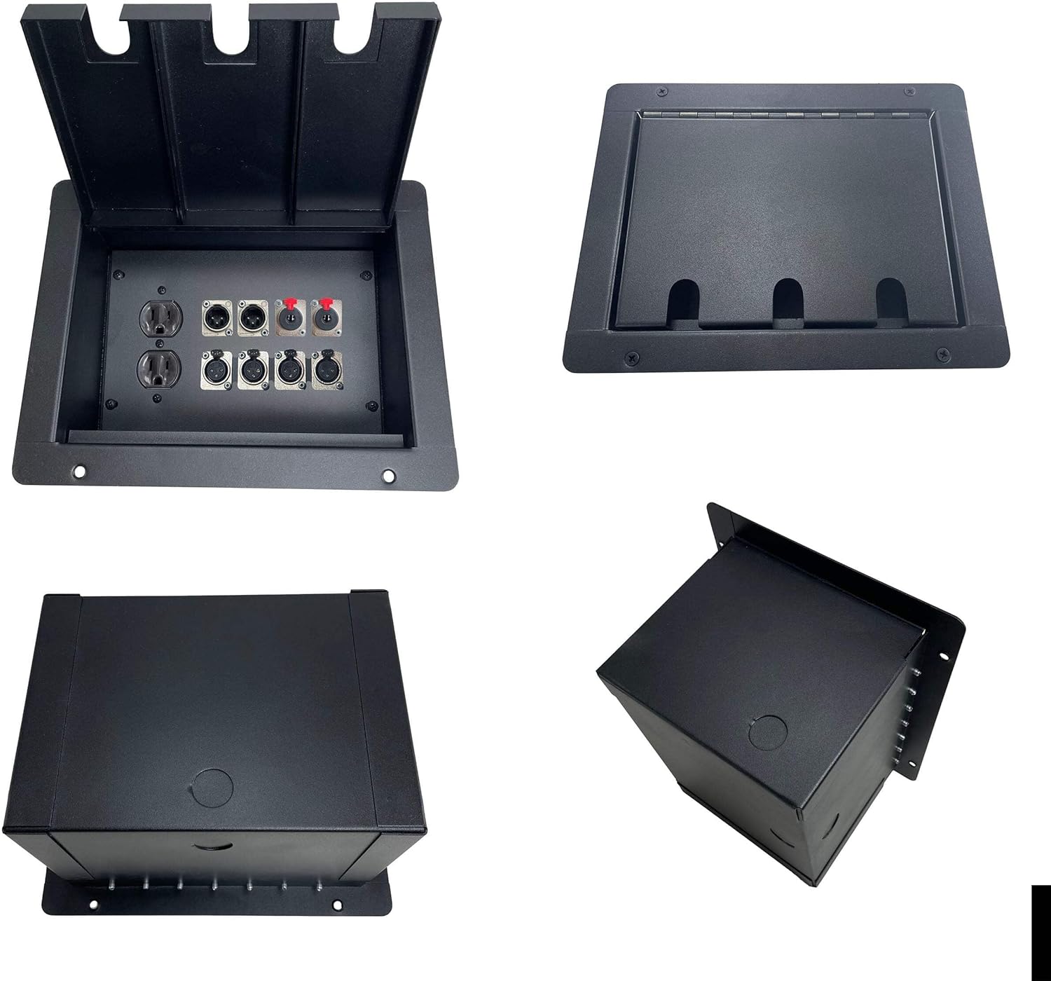 Amazon.com: ProCraft Pro Audio Recessed Stage Floor Box 1 AC Duplex 8 ...