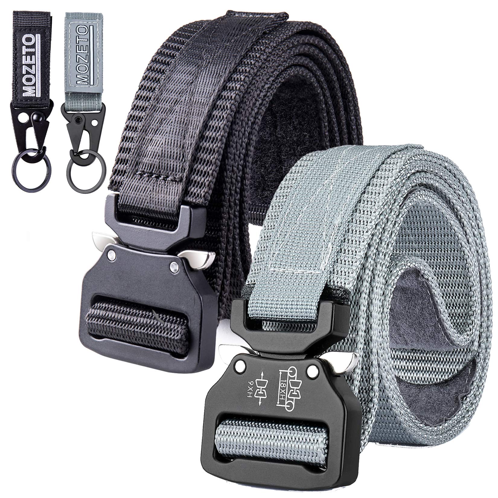 Snapklik.com : MOZETO Velco Tactical Belt Women, 2 Pcs 1.5" Adjustable ...