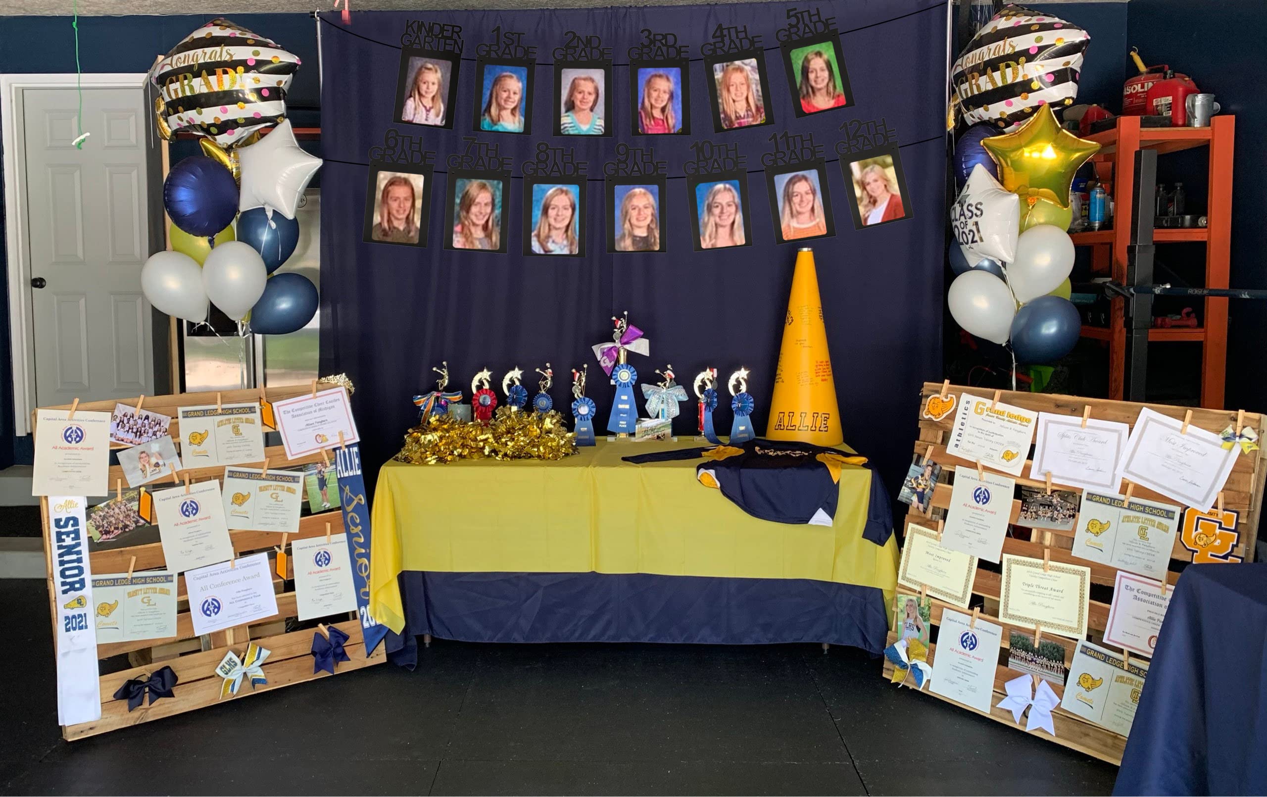Graduation Party Picture Display Ideas She's Crafty: Clever Ideas For