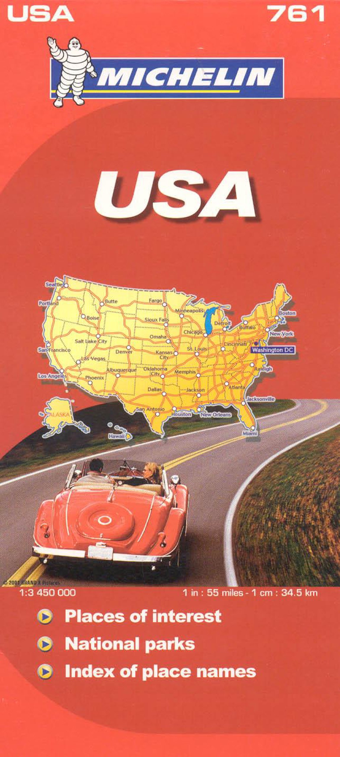 Michelin Map USA Road 761 (Maps/Country (Michelin)): Michelin ...