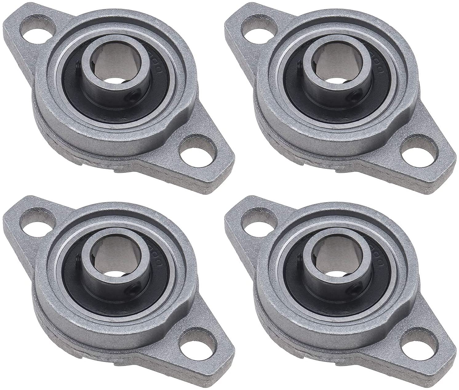 Xhuidz KFL000 Stehlager,10mm Flanschlager,Rhombische Flanschlager ...