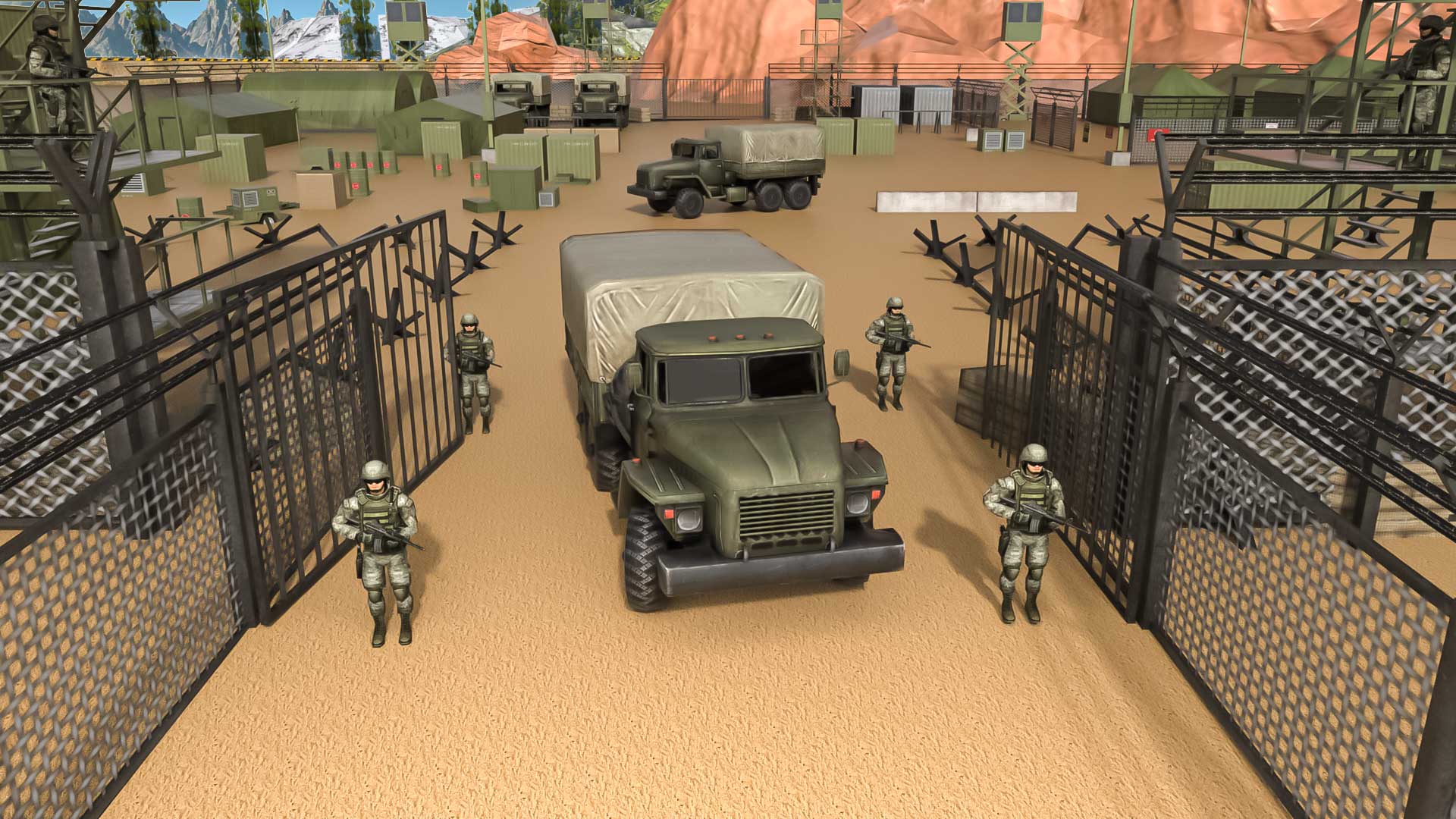 Army Truck Driver Cargo Game - App on Amazon Appstore