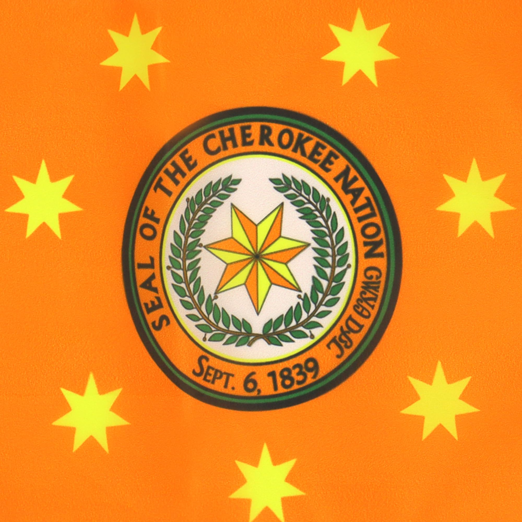 Cherokee Indian Flag