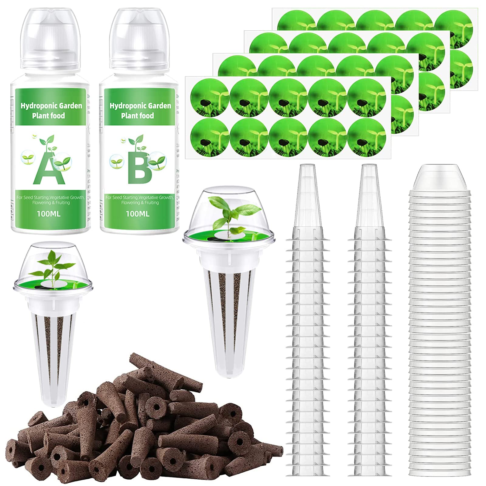 Amazon.com : 162 pcs Seed Pod Kit for Aerogarden, Grow Anything Kit for ...
