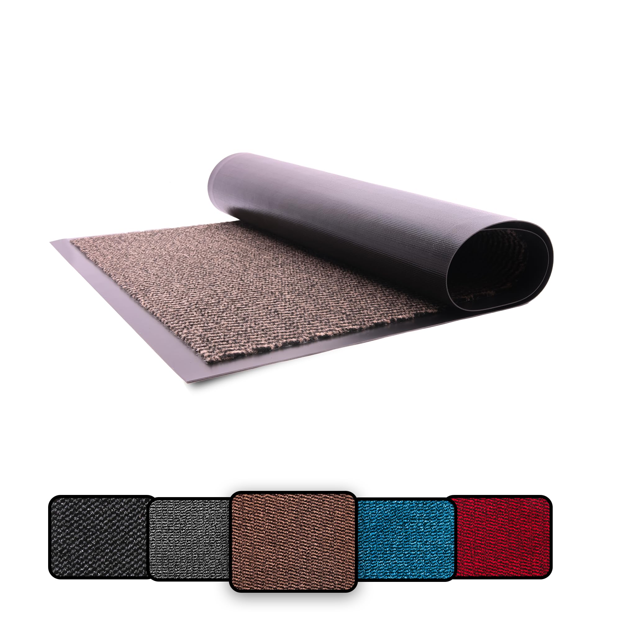 LOIBUYZ Washable Door Mats Indoor & Outdoor - Non-Slippery Heavy Duty ...