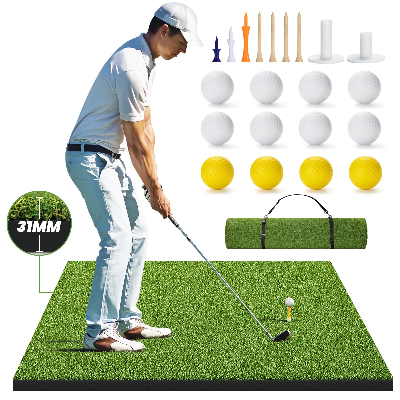 7 Best Home Golf Mat | 36mm Cushioning Is The New Standard