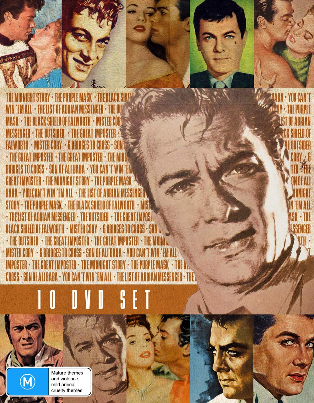 Amazon.com: Tony Curtis Collection - 10-DVD Boxset ( The Midnight Story ...